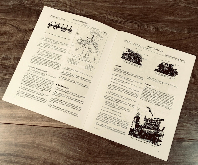 Perkins Ad3.152 Diesel Engine Service Repair Manual - Etsy