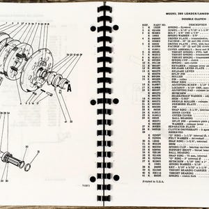 Case 380 Ck 380ll Loader Landscaper Tractor Backhoe Service Parts ...