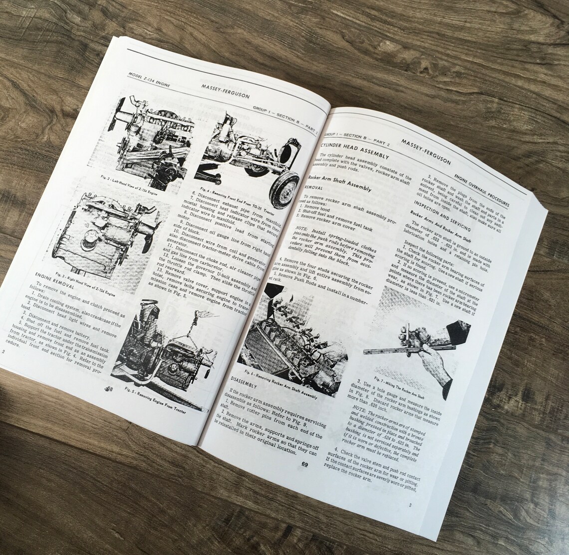 Massey Ferguson Mf-35 T0-35 Mf-50 Tractor Service Repair Manual ...