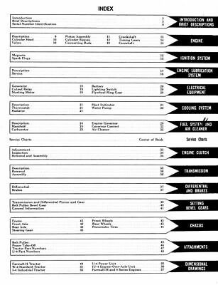 Farmall H Hv Tractor Service Manual Operators Owners Shop Repair ...