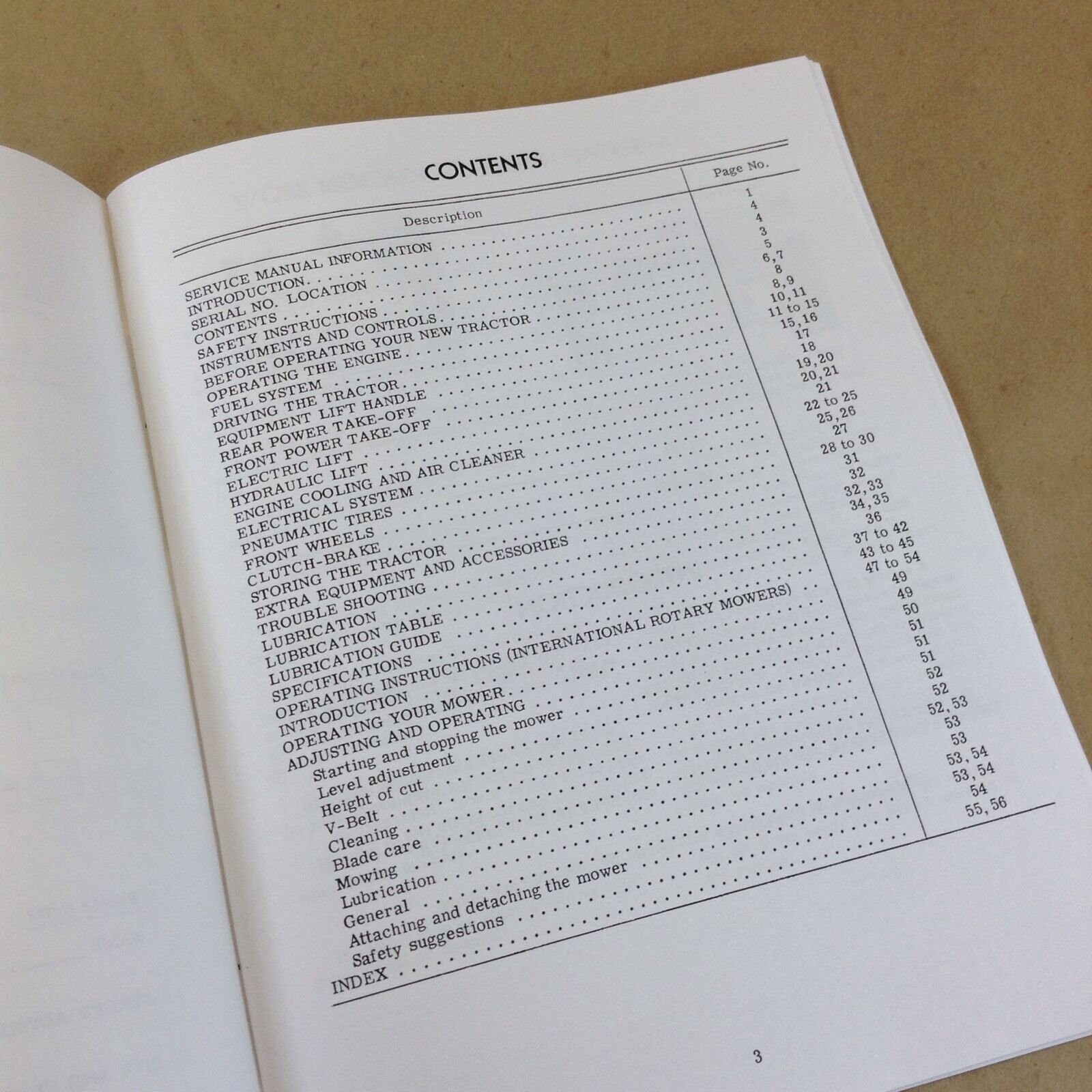 International Cub Cadet Tractor Model 149 Owner Operators Manual Lawn ...