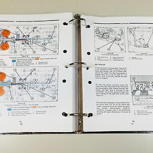 Ford 455C Tractor Loader Backhoe Service Repair Manual Parts Catalog ...