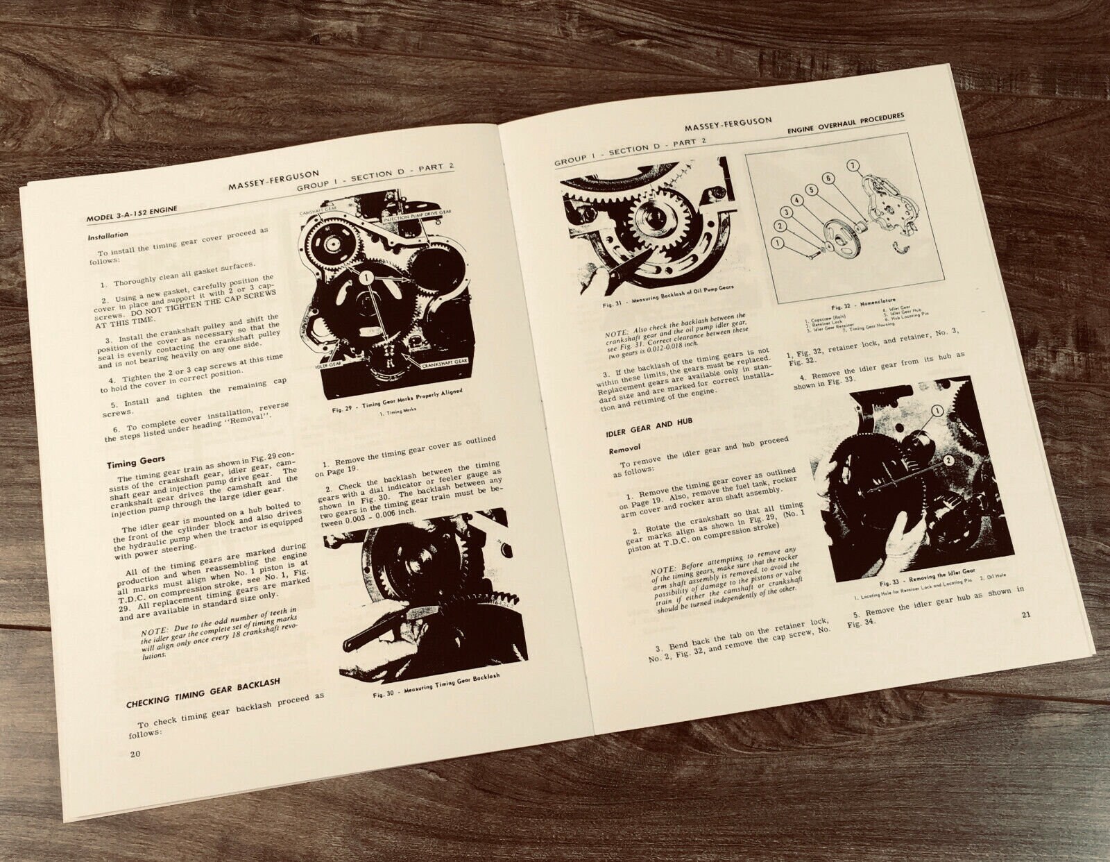 Massey Ferguson A3.152 Perkins Diesel Engine Service Manual - Etsy