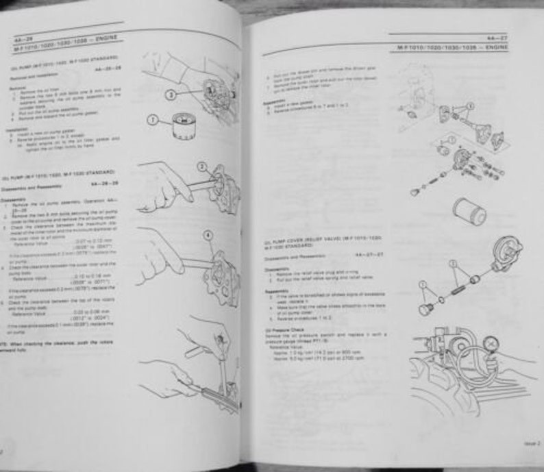 Massey Ferguson 1010 1020 Tractor Service Repair Shop Manual Technical ...