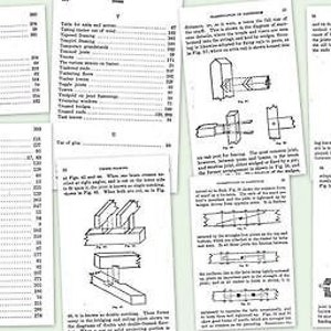 Timber Framing How-to Book Plans 1908 Slick Chisel Mallet 450pics 385pg ...