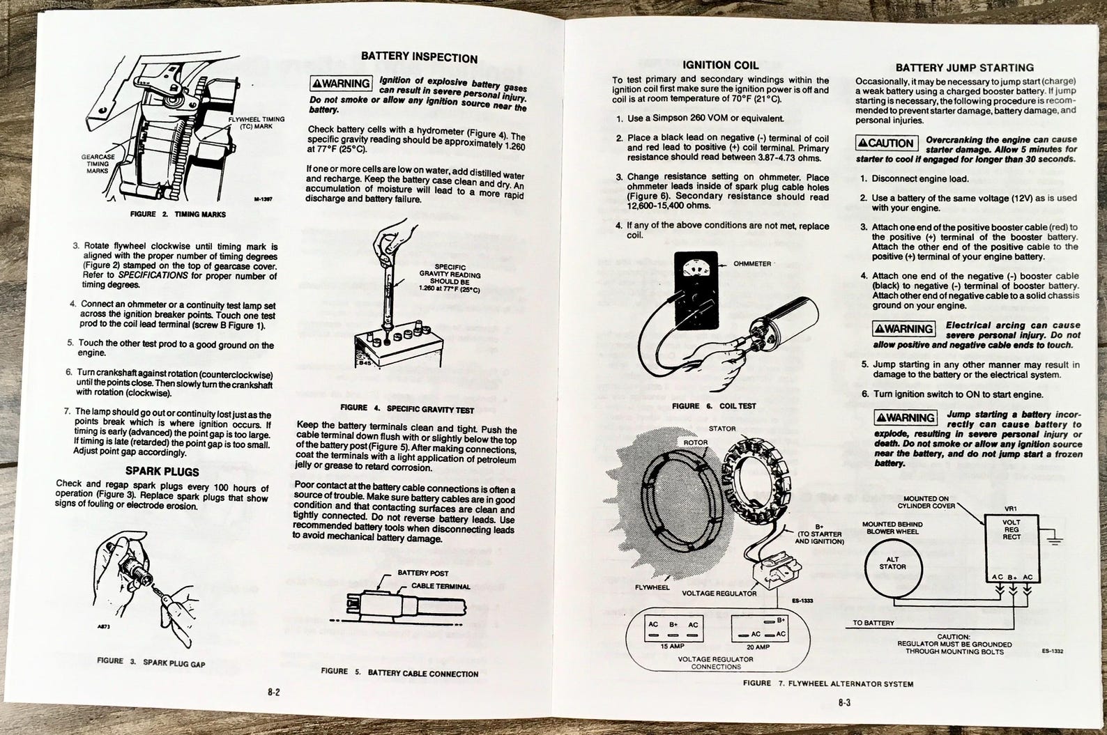 Onan B43M 16hp B48M 18hp Engine Service Repair Manual Shop Book ...