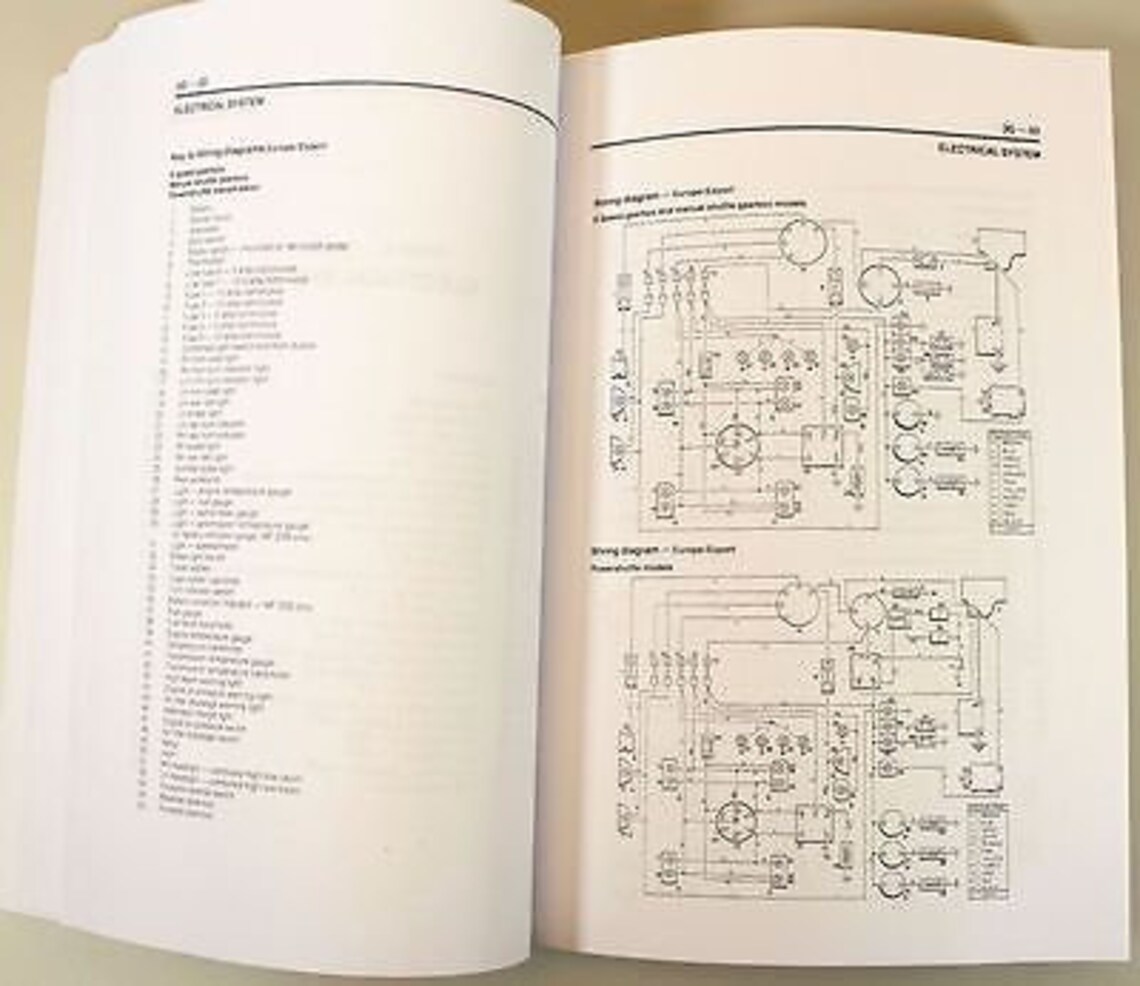 Massey Ferguson Mf 30E Tractor Loader Backhoe Service Manual - Etsy