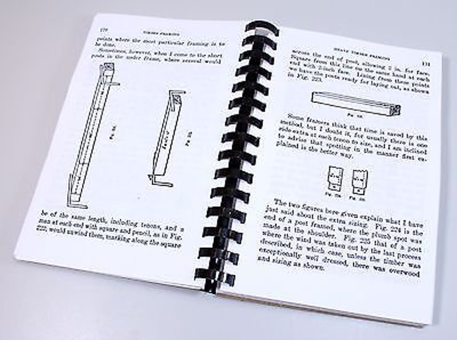 Timber Frame Log Home How-to Book Plans 1908 Slick Chisel Froe 450pics ...