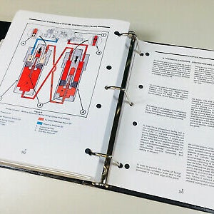 Ford 455C Tractor Loader Backhoe Service Repair Manual Parts Catalog ...