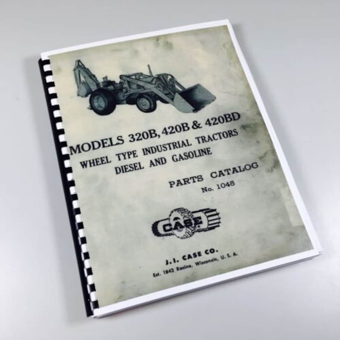Case 320B 420B 420bd Wheel Tractor Backhoe Loader Parts Manual - Etsy