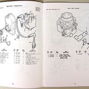 Onan P216 P218 P220 Engine Parts Manual Catalog Exploded Views for ...