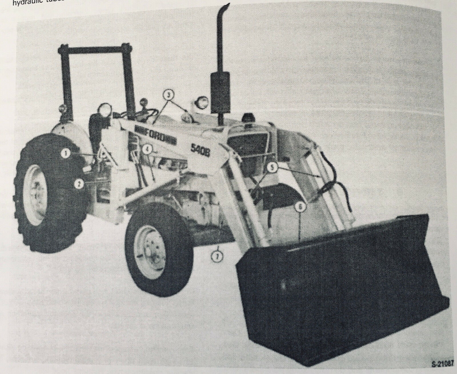 Ford 745 Series Loader Model 19-955 for 340B 540B Tractor Service ...