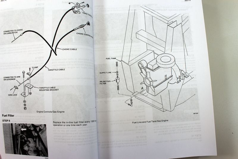 Case 1825 Uni-loader Skid Steer Parts Catalog Service Repair Shop ...