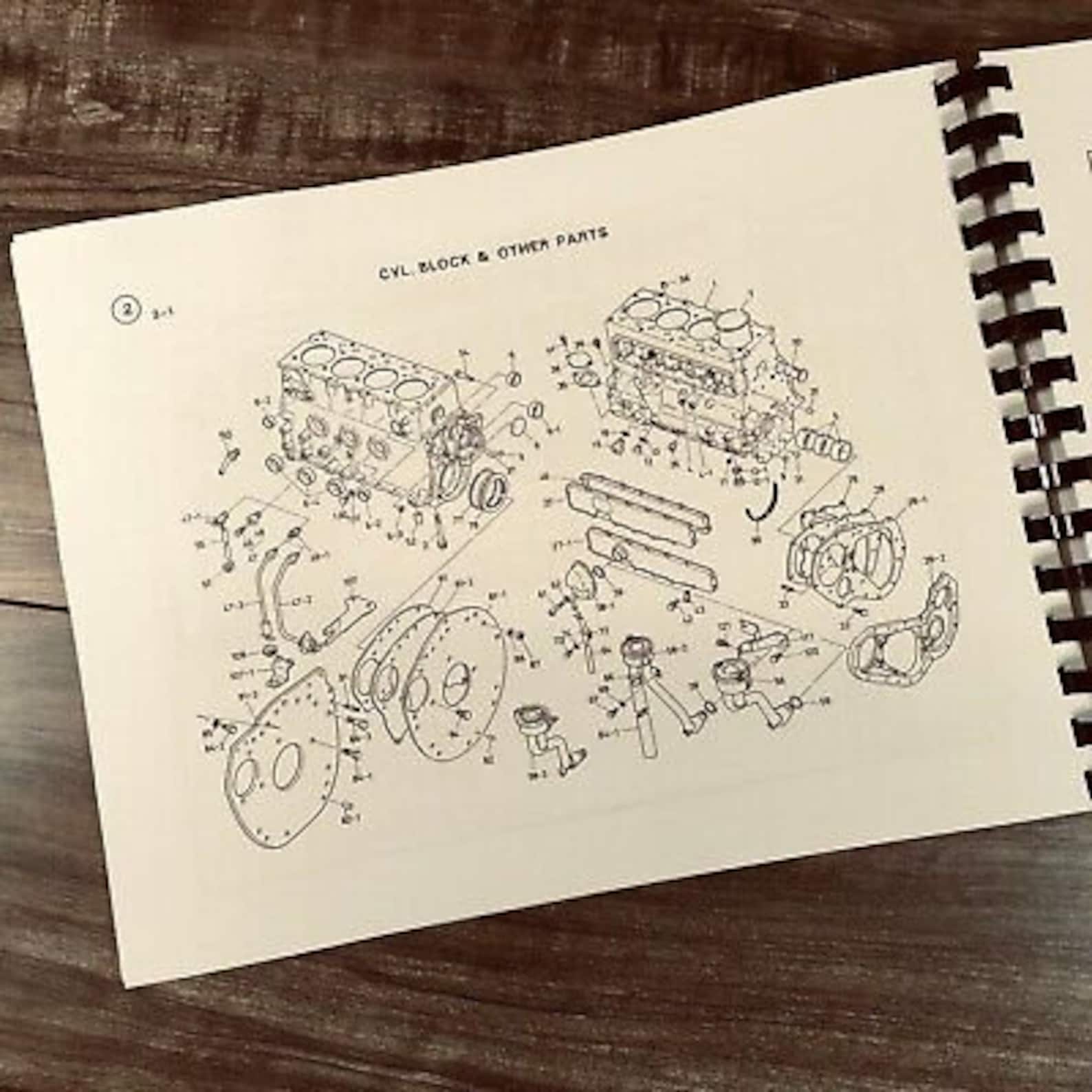 Isuzu C240 Diesel Engine Parts Manual Catalog Book Schematic Exploded ...