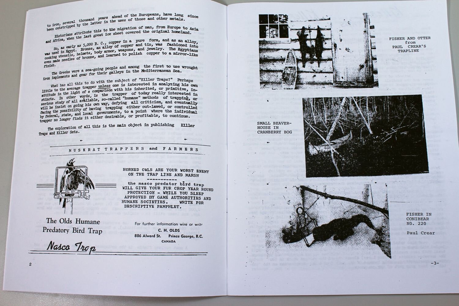 Killer Traps & Killer Sets Instruction Manual Trapping Snaring Snare ...