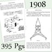 1908 Timber Frame Book Log Building Plans Home Cabin Drawknife Saw ...