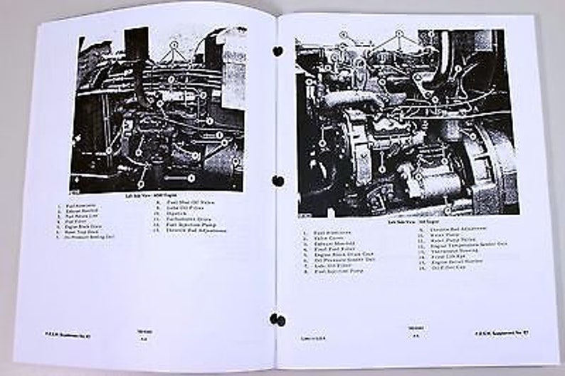 Allis Chalmers 160-6040 Tractor Service Repair Technical Shop - Etsy