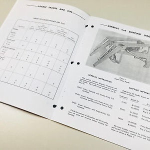 Ford Series 730 Loader Assembly Manual Owners Operators - Etsy