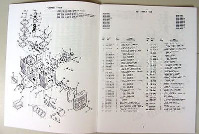 Onan P216 P218 P220 Engine Parts Manual Catalog Exploded Views for ...