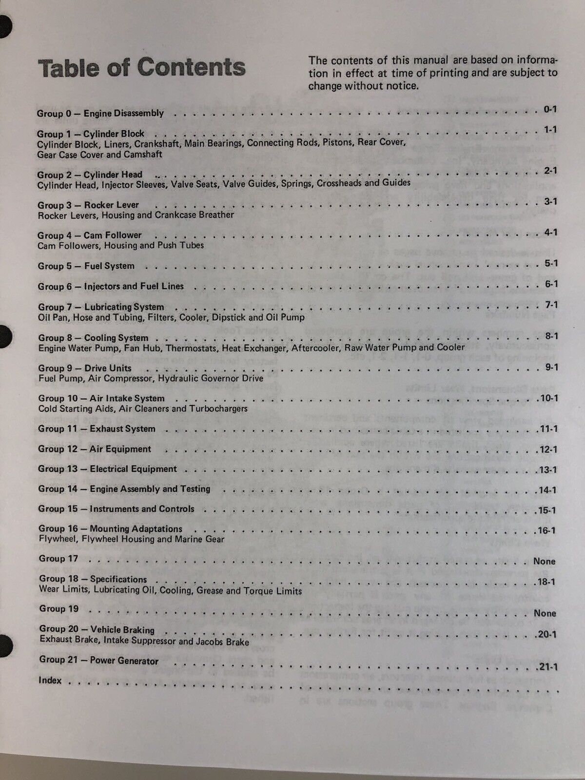 335 350 365 400 Cummins Engine Service Manual Repair Shop Overhaul ...