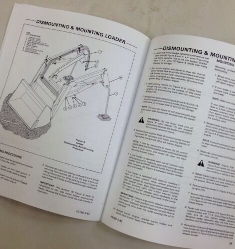 Ford Series 768B Quick Attach Loader Operators Manual 1110 1210 2wd 4wd Tractors - Etsy