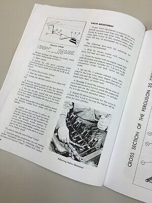 Ferguson To35 to 35 Diesel Tractor Operators Owners Manual W/ 23C ...