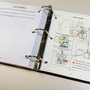 Case W7E Loader W7 E Series Service Manual Repair Technical Shop Book ...