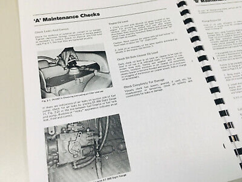 Cummins Inline V6 V8 Diesel Engine Operators Maintenance Manual - Etsy