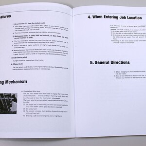 Kubota L225dt Tractor Operators Owners/parts Manual Diesel 3cyl 4wd ...