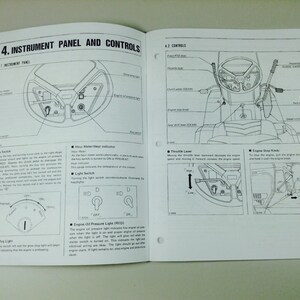 Kubota G3200 G4200 G4200H G5200H G6200H Tractor Operators Owners Manual ...