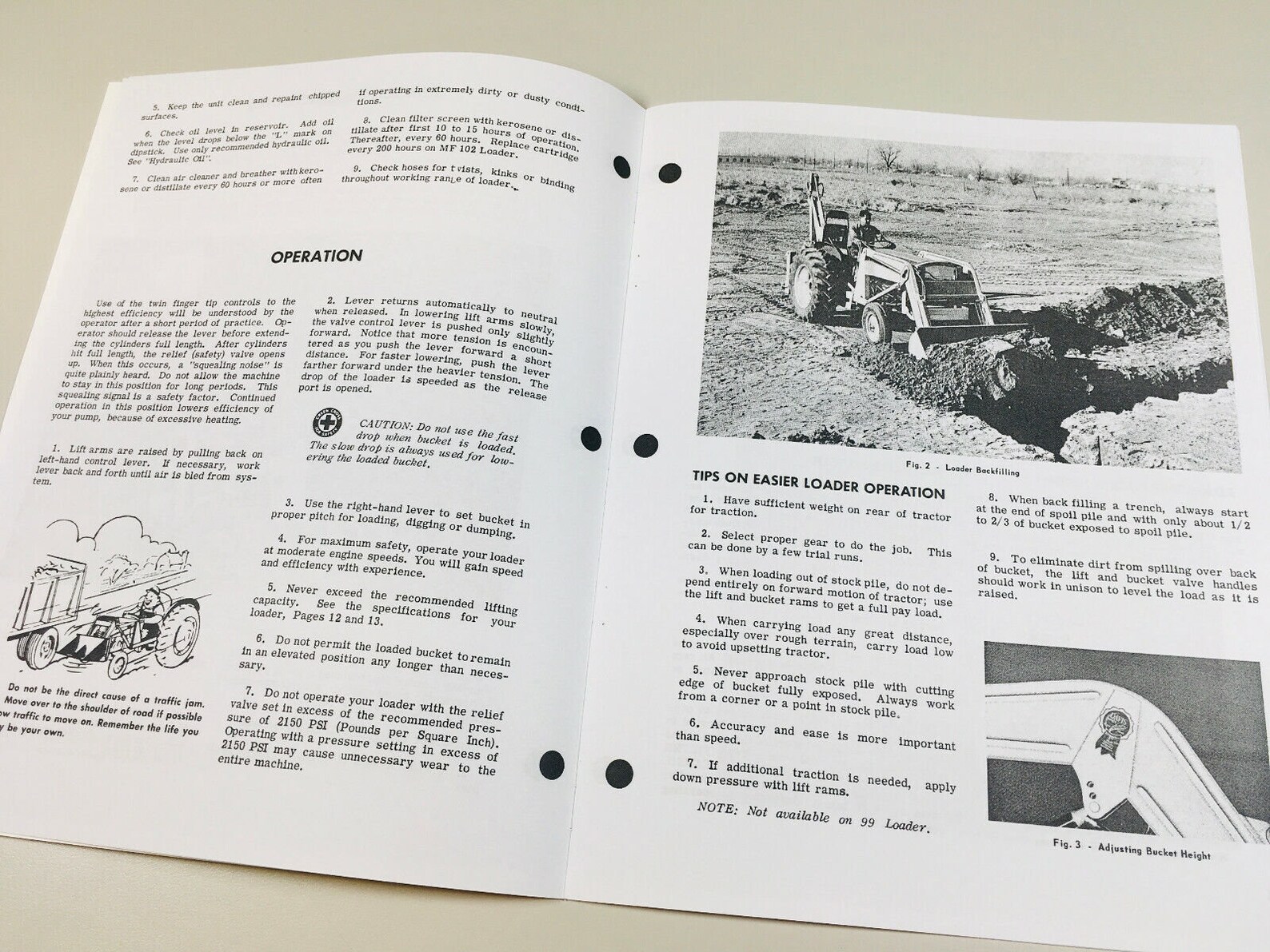 Massey Ferguson Mf 99 102 Utility Loader Operators Owners Manual Maintenance - Etsy