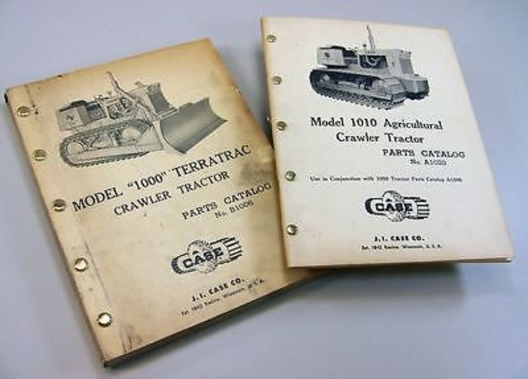 Case Terratrac 1010 Crawler Tractor Dozer Parts Manual Catalog Exploded ...