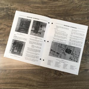 Ford 750 753 755 Backhoe Service Manual Set Repair Shop Technical Book ...