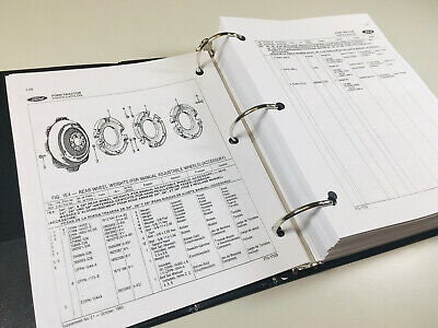 Ford 3910 4110 4610 Tractor Parts Assembly Manual Catalog Book ...