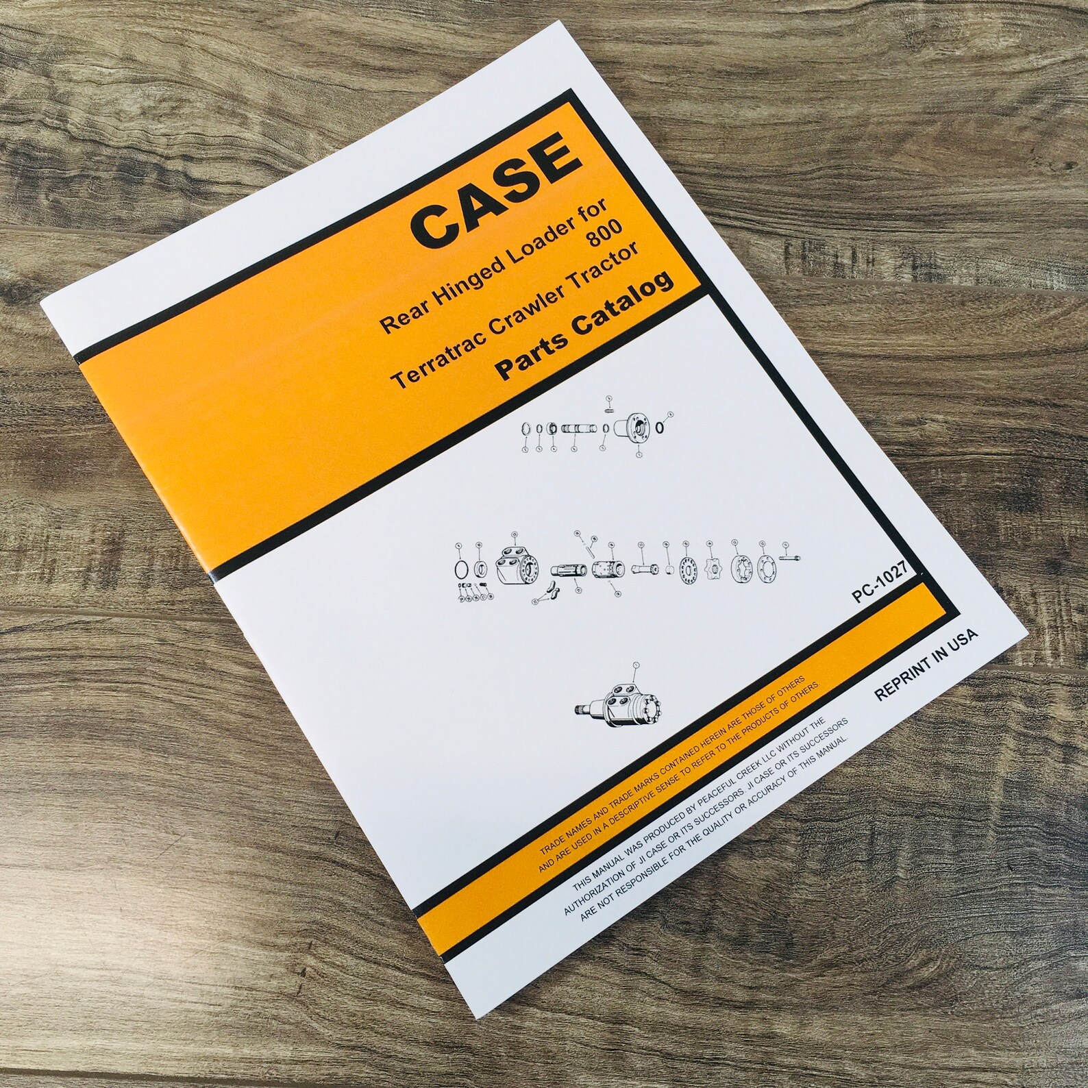 Rear Hinged Loader Case Terratrac 800 Crawler Tractor Dozer Parts ...