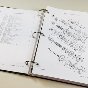 Massey Ferguson 250 Tractor Service Parts Operators Manual Shop Repair ...