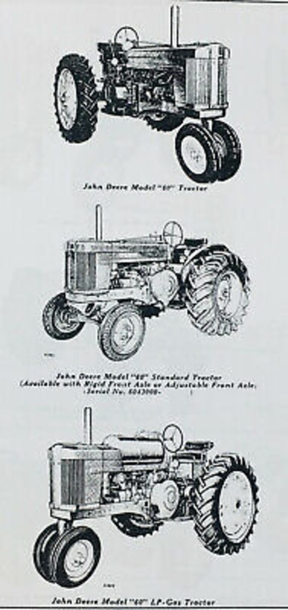 John Deere 60 Standard