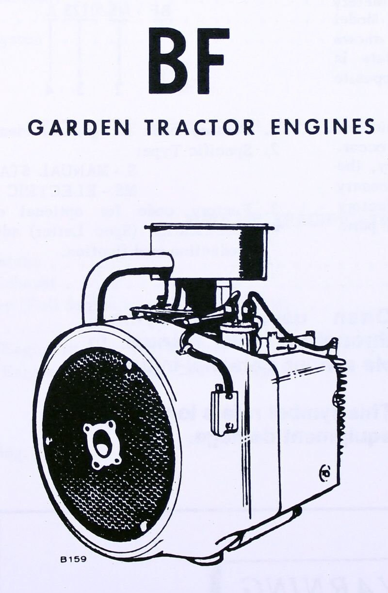 Bolens Qt-16 1666 Onan Bf Ms Engine Garden Tractor Service - Etsy Sweden