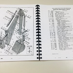 J I Case Model 32 & 32S Backhoe 32 Loader 530ck Tractor Parts Catalog ...