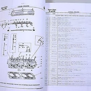 International Ih Super W6 Wd6 Tractor Parts Assembly Manual Catalog ...
