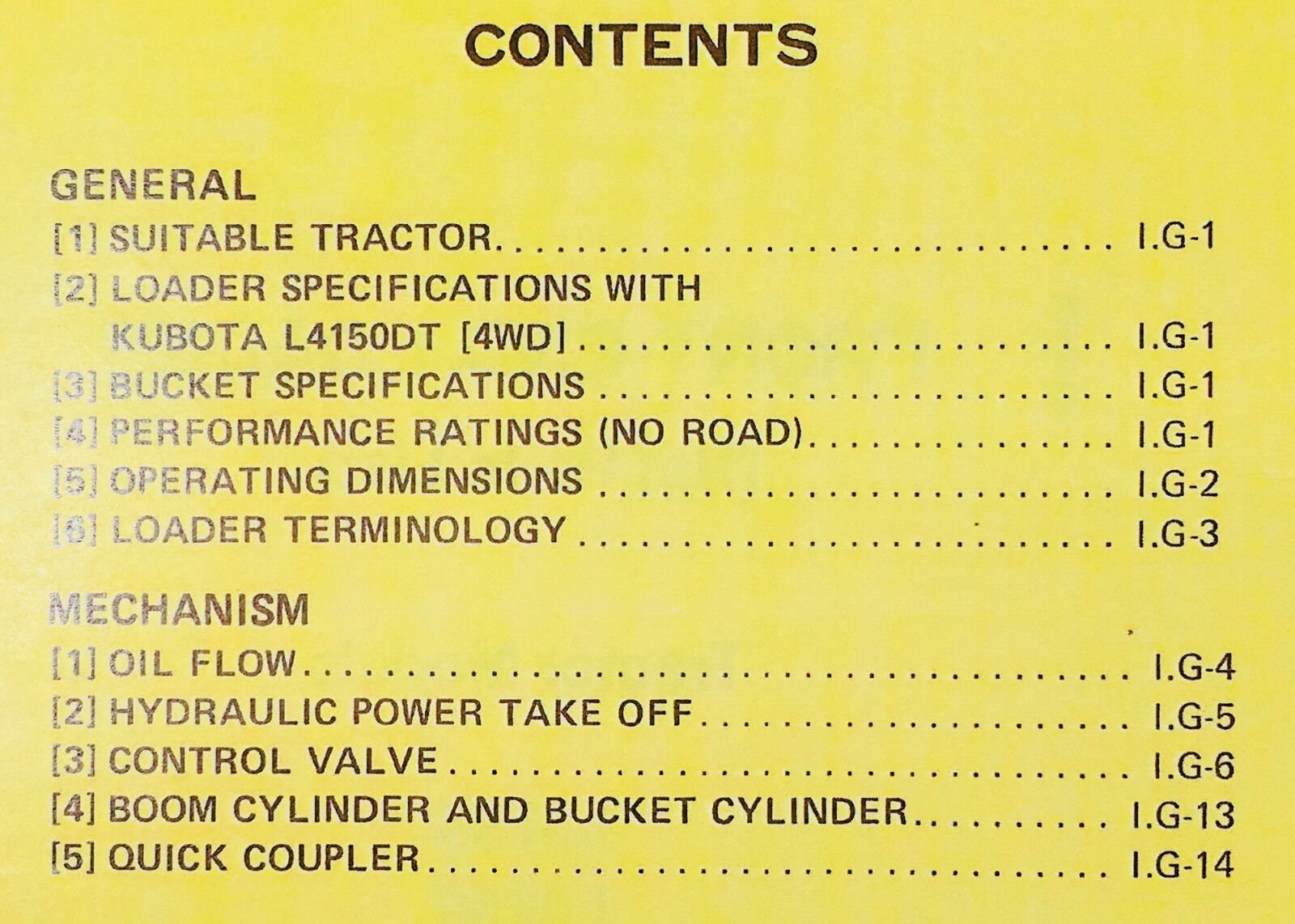 Kubota L3750 L4150 Dt Front End Loader Operators Manual Installation ...