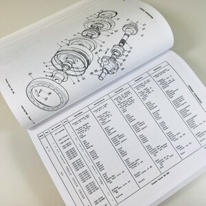 Massey Ferguson 300 Crawler Tractor Loader Dozer Tractor Parts Catalog ...