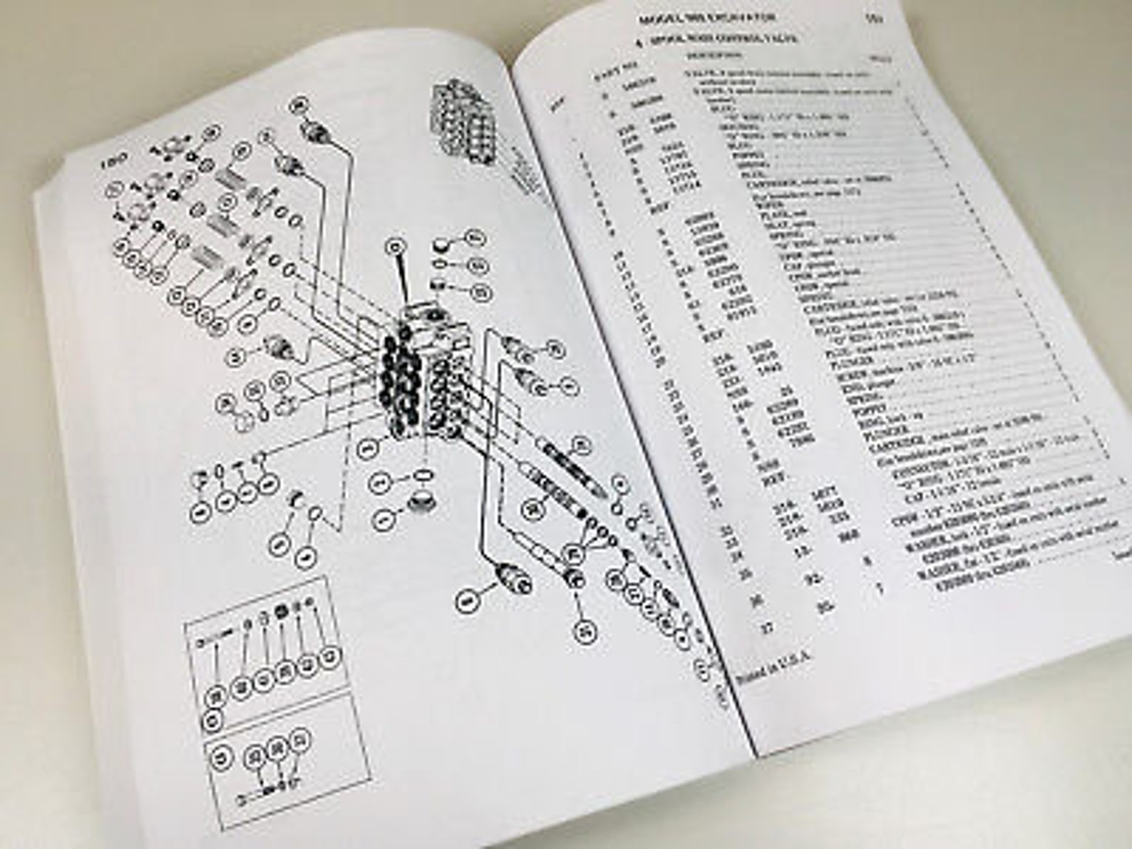 Case 980 Crawler Track Excavator Parts Manual Catalog Exploded Views ...