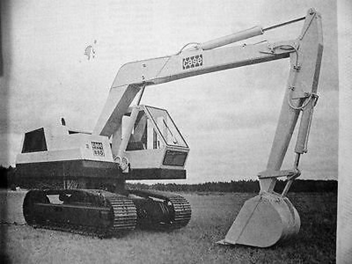 Case 880 Crawler Track Excavator Parts Manual Catalog Exploded Views ...