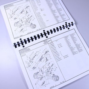 Massey Ferguson 261 Tractor Parts Catalog Manual Book Assembly Numbers ...