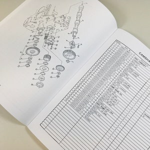 Kubota L225 Tractor Parts Assembly Manual Catalog Exploded Views ...