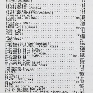 Massey Ferguson Mf 698 Tractor Service Repair Manual Parts Catalog Shop ...