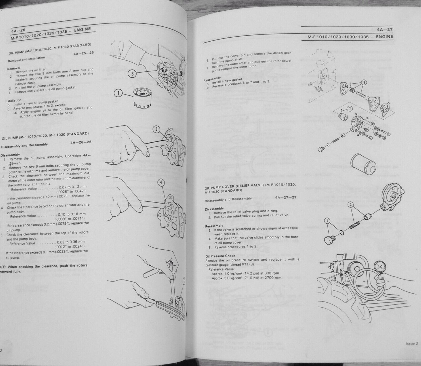 Massey Ferguson 1020 Hydrostatic Tractor Service Parts Manual Repair ...