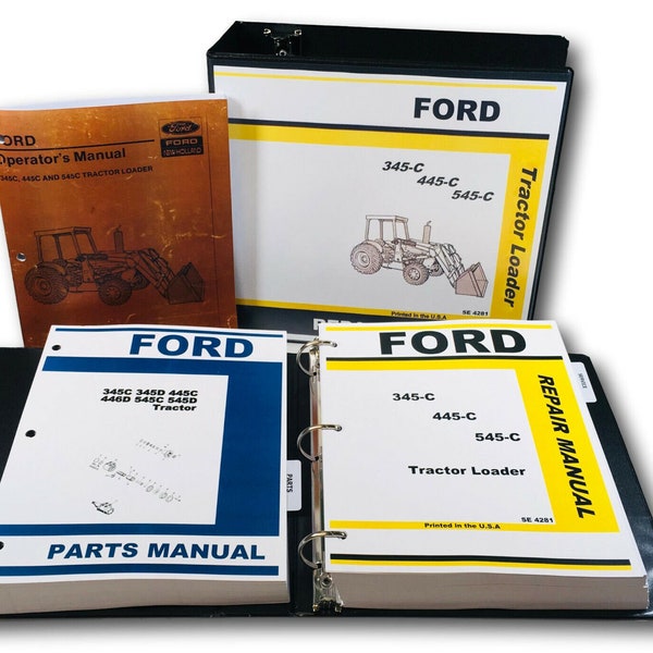 Ford Tractor Parts Manual - Etsy