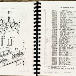 Massey Ferguson Mf 250 Tractor Parts Catalog Manual Book Exploded View ...